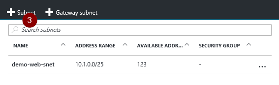 Add Subnet to a Virtual Network using Azure Management Portal – Praveen ...