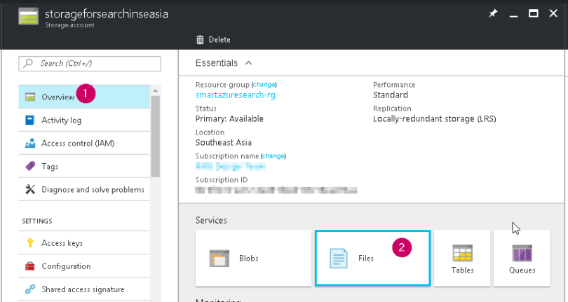 Azure Storage – File Share – Introduction – Praveen Kumar Sreeram's Blog