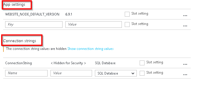 Azure App Service Web Config Vs Application Settings – Praveen Kumar ...