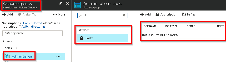 Azure Resource Locks to avoid accidental deletes – Praveen Kumar ...