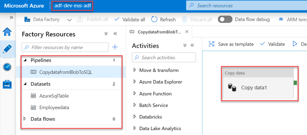 Azure Data Factory – Promoting ADF Components manually to higher ...