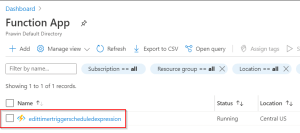 Azure Functions – Timer Triggers – Configurable Scheduled Expressions ...