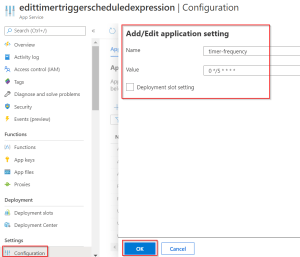 Azure Functions – Timer Triggers – Configurable Scheduled Expressions ...