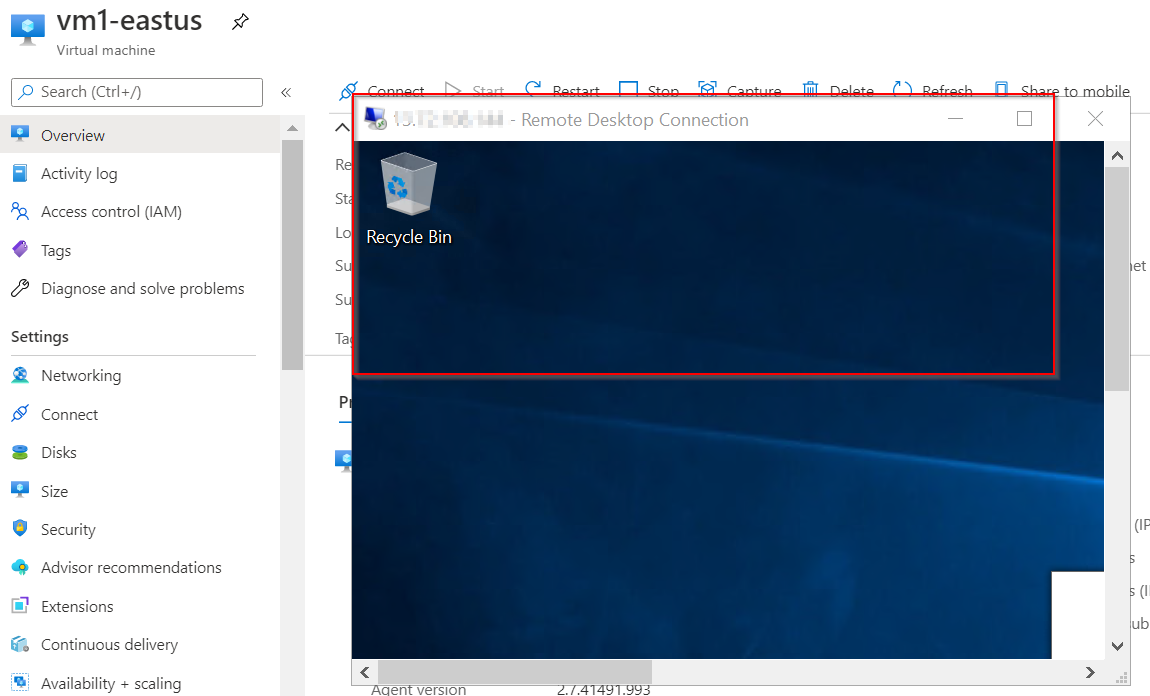 Azure Virtual Machines Restrict Remote Desktop Access To An Ip Address Using Network Security