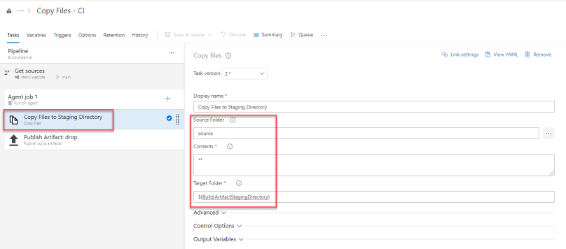 Azure DevOps – Copy Files from git Repository to Azure Storage Account ...