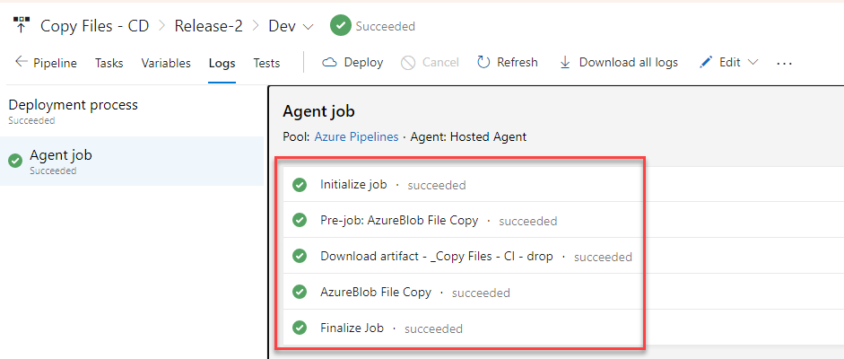 Azure DevOps – Copy Files from git Repository to Azure Storage Account ...