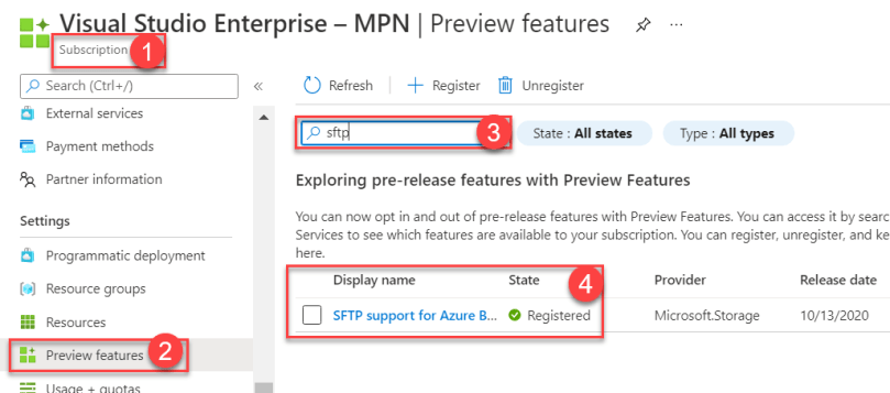 Azure – Configure SFTP natively in Azure Storage – Praveen Kumar ...
