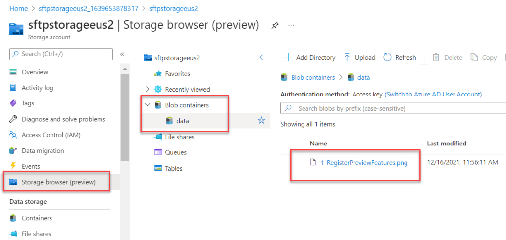 Azure – Configure SFTP natively in Azure Storage – Praveen Kumar ...