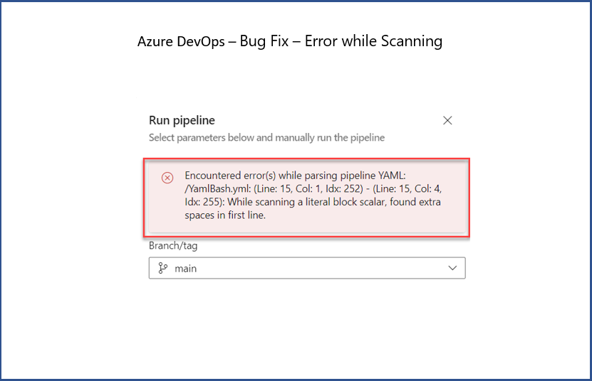 Azure DevOps – Tips and Tricks – 7 – Resolve the “While scanning a ...