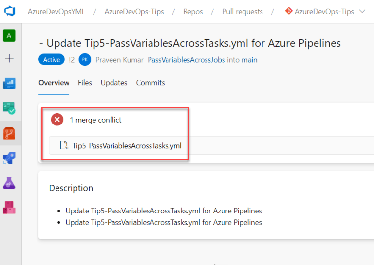 Azure DevOps – Tips and Tricks – 6 – Resolve Merge Conflicts using Pull ...