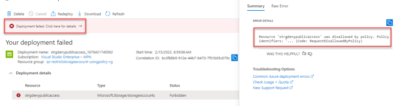 Securing Azure Storage Accounts Restrict Users From Creating Public Blob Access With Azure 7087
