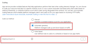 Azure App Service Plan – Automating Scaling using Automatic Scaling ...