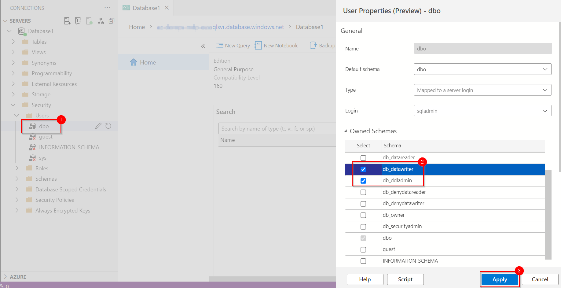 Azure SQL Database – View/Update Roles assigned to Users & Groups with ...