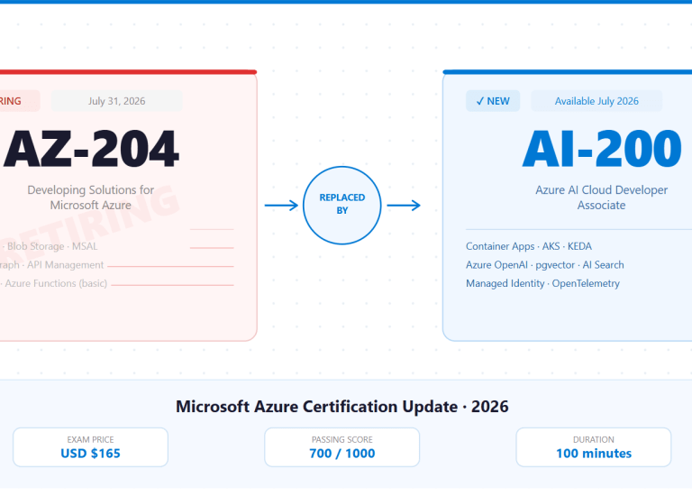 Microsoft AZ-204 certification is Being Replaced by Microsoft AI-200 ...